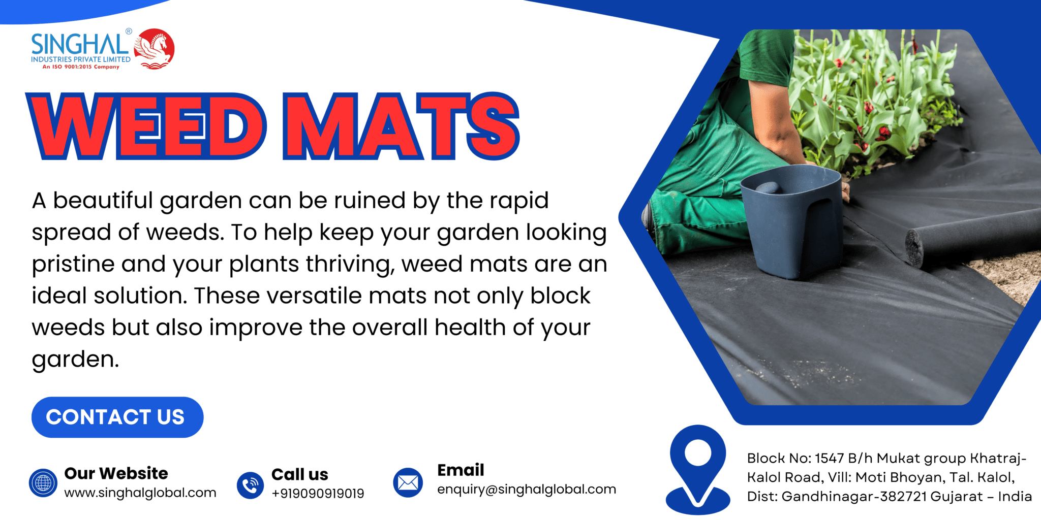 Prevent Weeds and Save Time with Quality Weed Mats