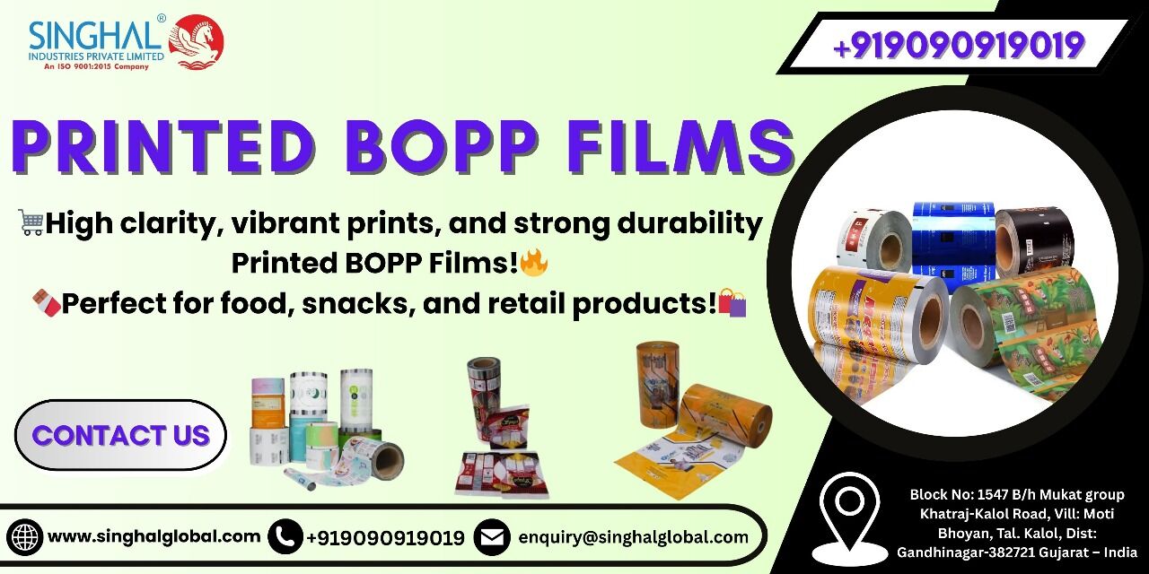 Printed BOPP Film | High Quality Packaging Film