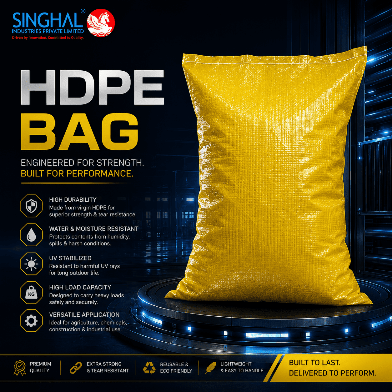 Reliable HDPE Bags Manufacturer & Supplier in India